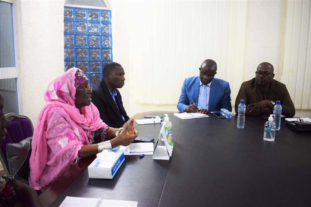 Le Médiateur de la République Mme Awa Nana-Daboya a échangé avec le ...